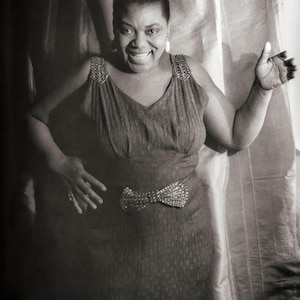 Bessie Smith Photo, Jazz Singer, Portrait, Black and White Photography ...