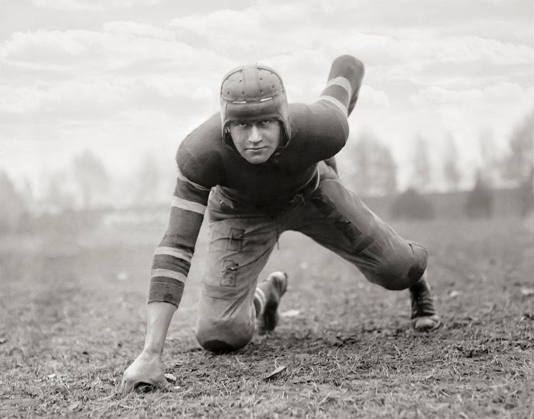 Old Football Photo, Vintage Football, John Loehler, Hatchetites ...