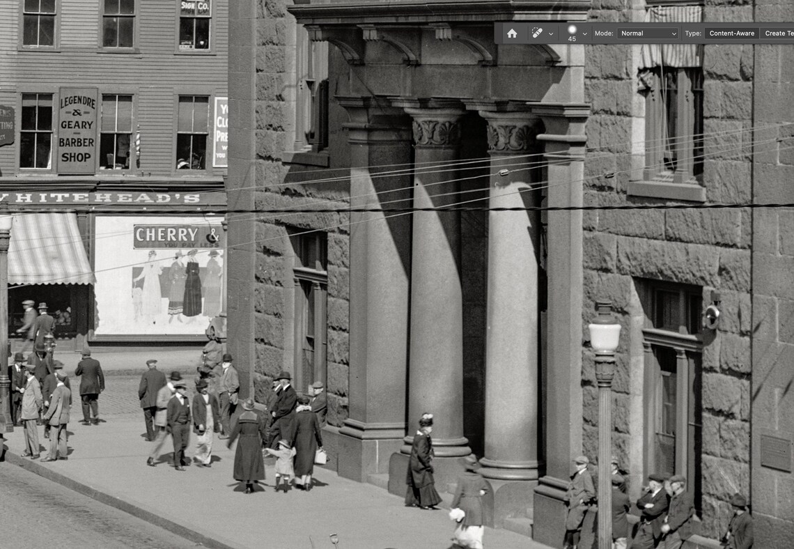 Fall River MA Print: 1920s Main Street Historical Photo - Etsy