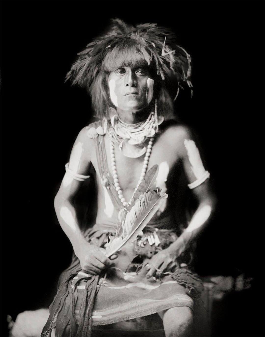 Native American Indian Photograph, Hopi Snake Priest, Indigenous ...