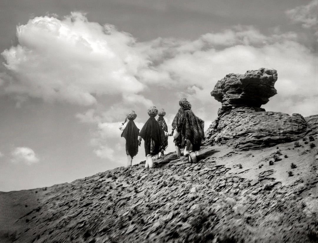 Acoma Water Girls, Native American Photo, American Indian, Indigenous ...