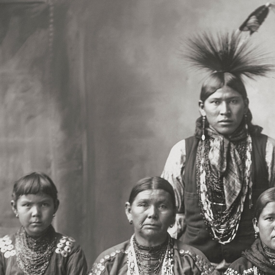 Native American Indian Photography Sauk Indian Family - Etsy