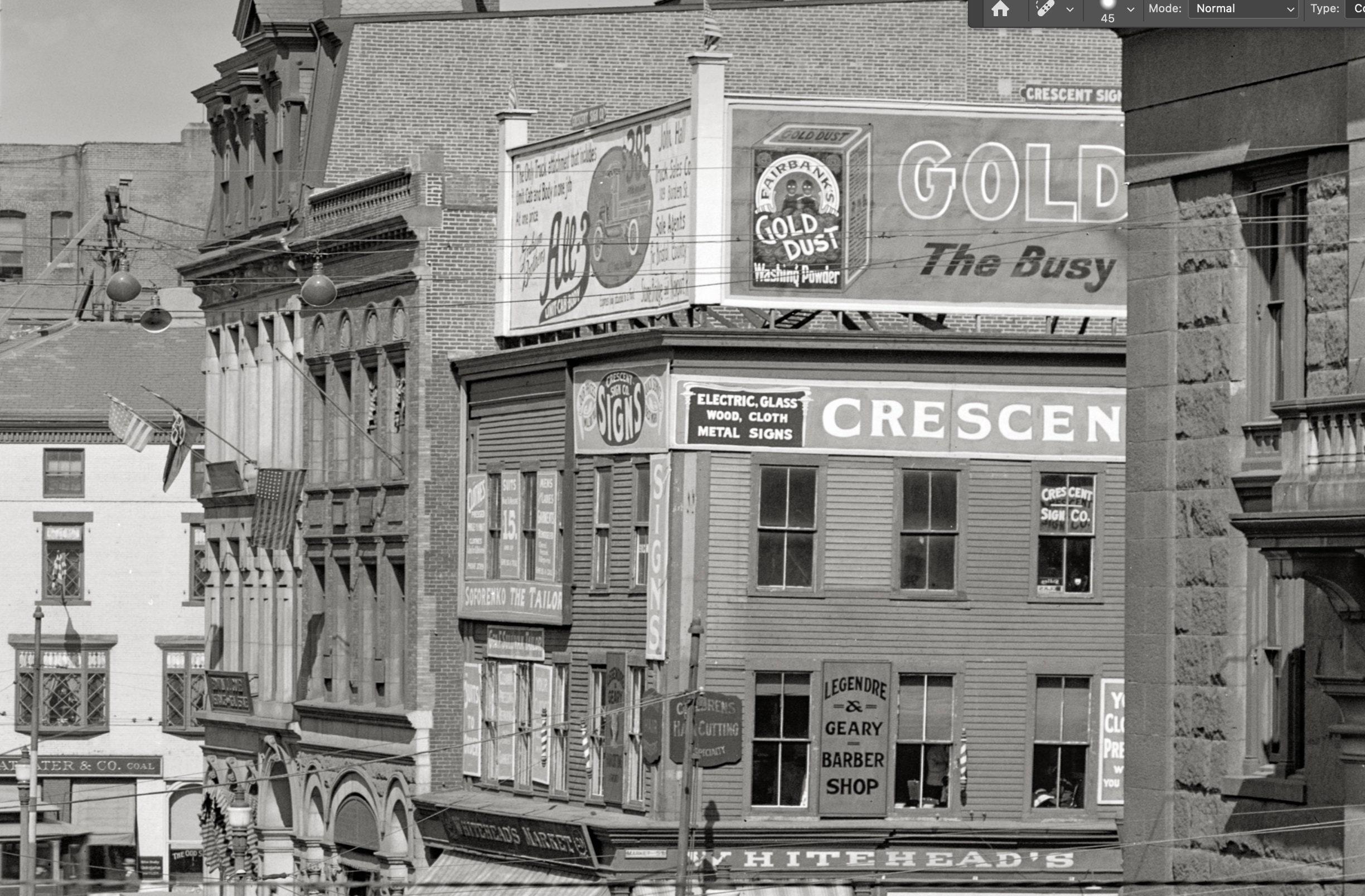 Fall River MA Print: 1920s Main Street Historical Photo - Etsy