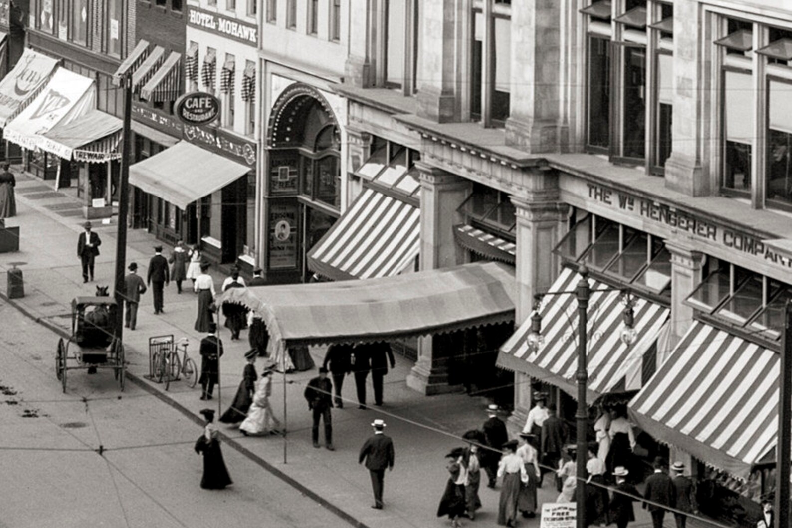 Old Buffalo NY Photo Main Street Buffalo New York State - Etsy