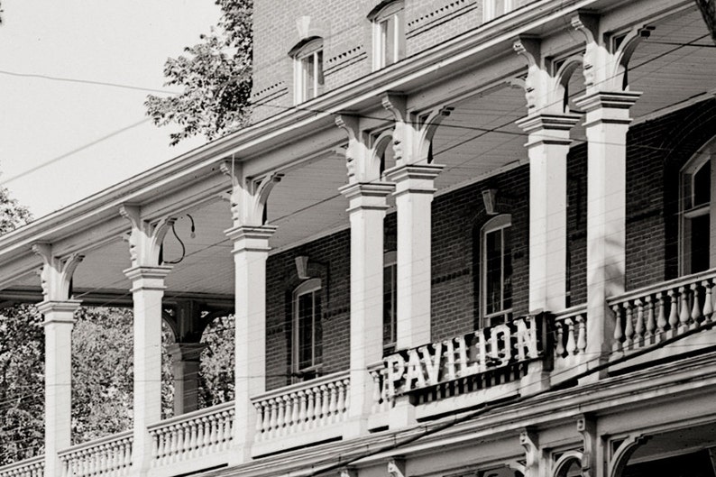 Old Montpelier Vermont Photo State Street Pavilion Hotel - Etsy