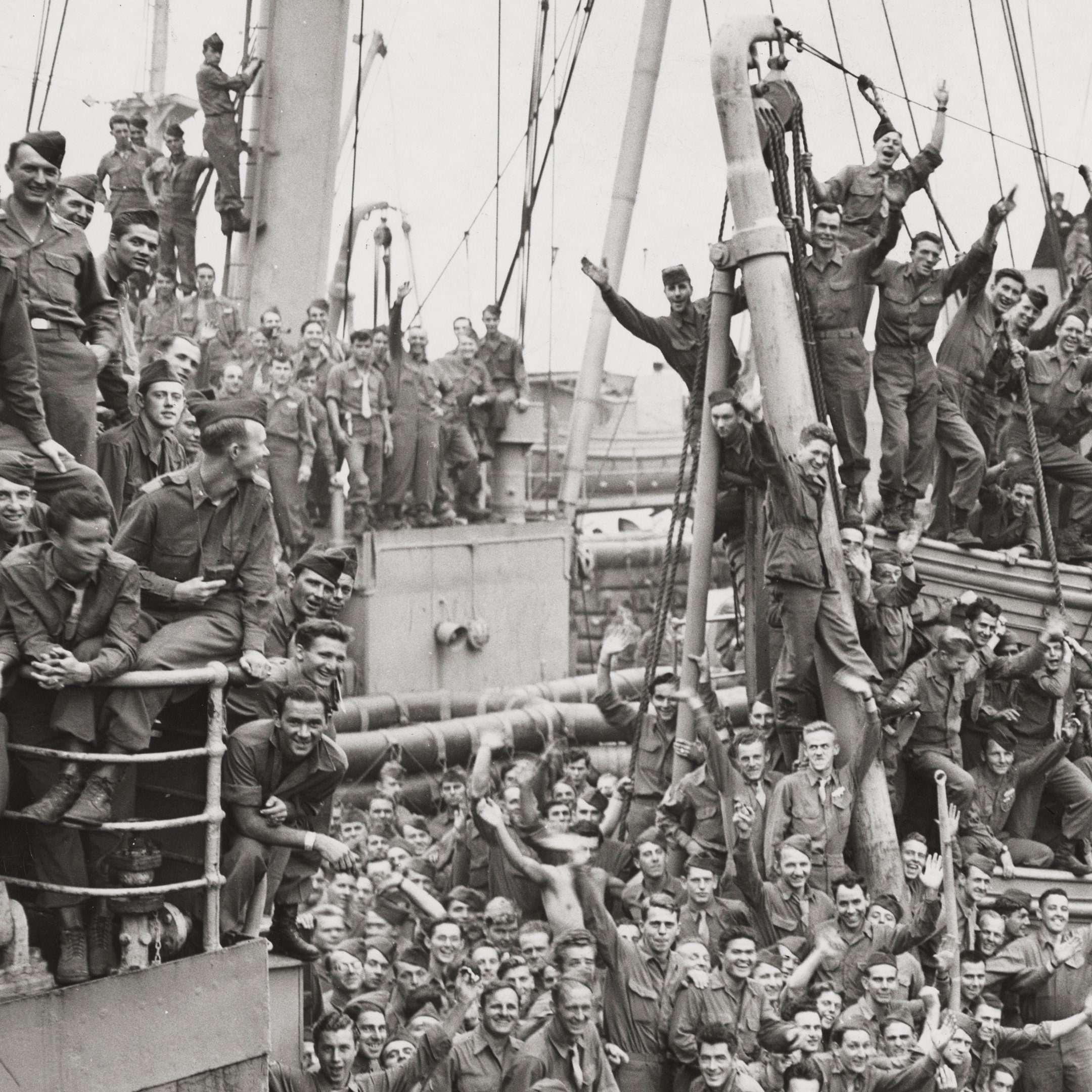 World War Two Sailors Poster Military Photo Black White - Etsy