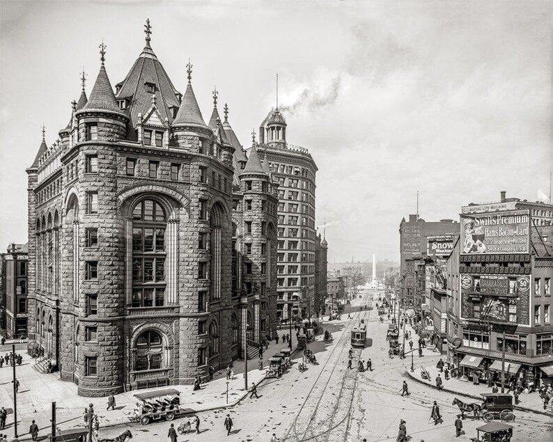 Buffalo New York Photo Architecture Collection Lafayette | Etsy