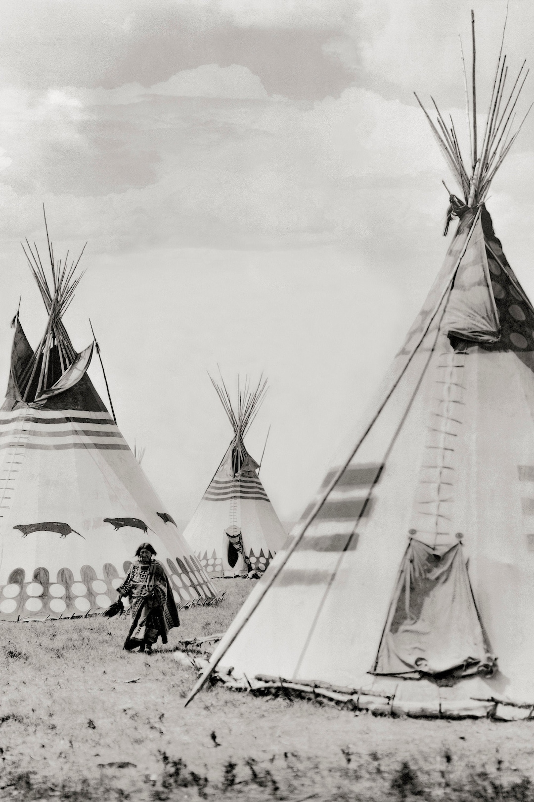 Native American Tipis, American Indian, Indigenous Americans, Roland ...
