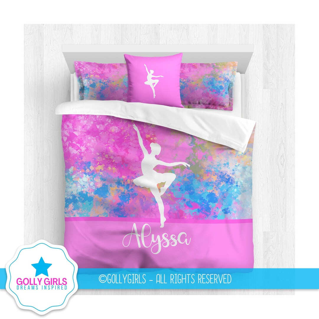Personalized Dance Comforter Set Custom Dance Bedding - Etsy