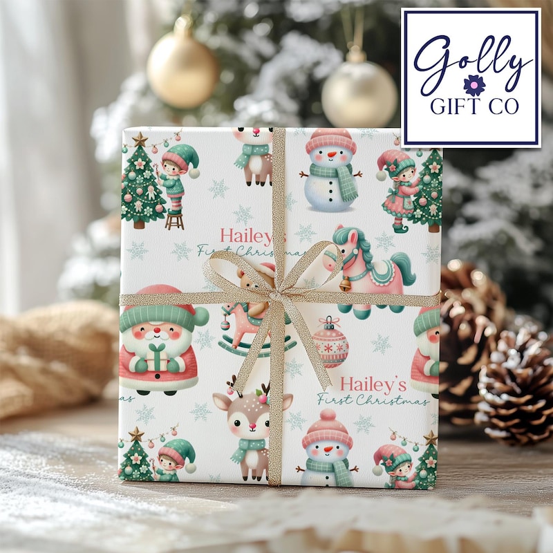 Christmas Wrapping Paper - Etsy
