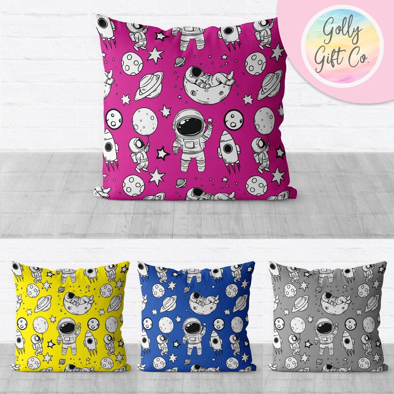 Outer Space Throw Pillows - Etsy