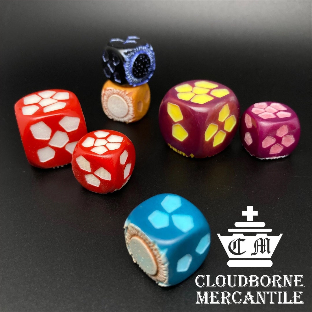 MUSHROOM Dice for Tabletop Gaming D6 Available in TWO Sizes - Etsy