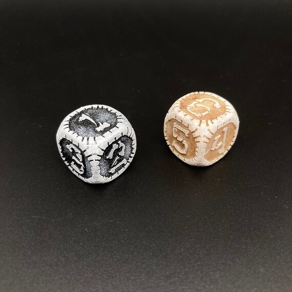 SKELETON Dice Two Styles for Tabletop Gaming - Etsy