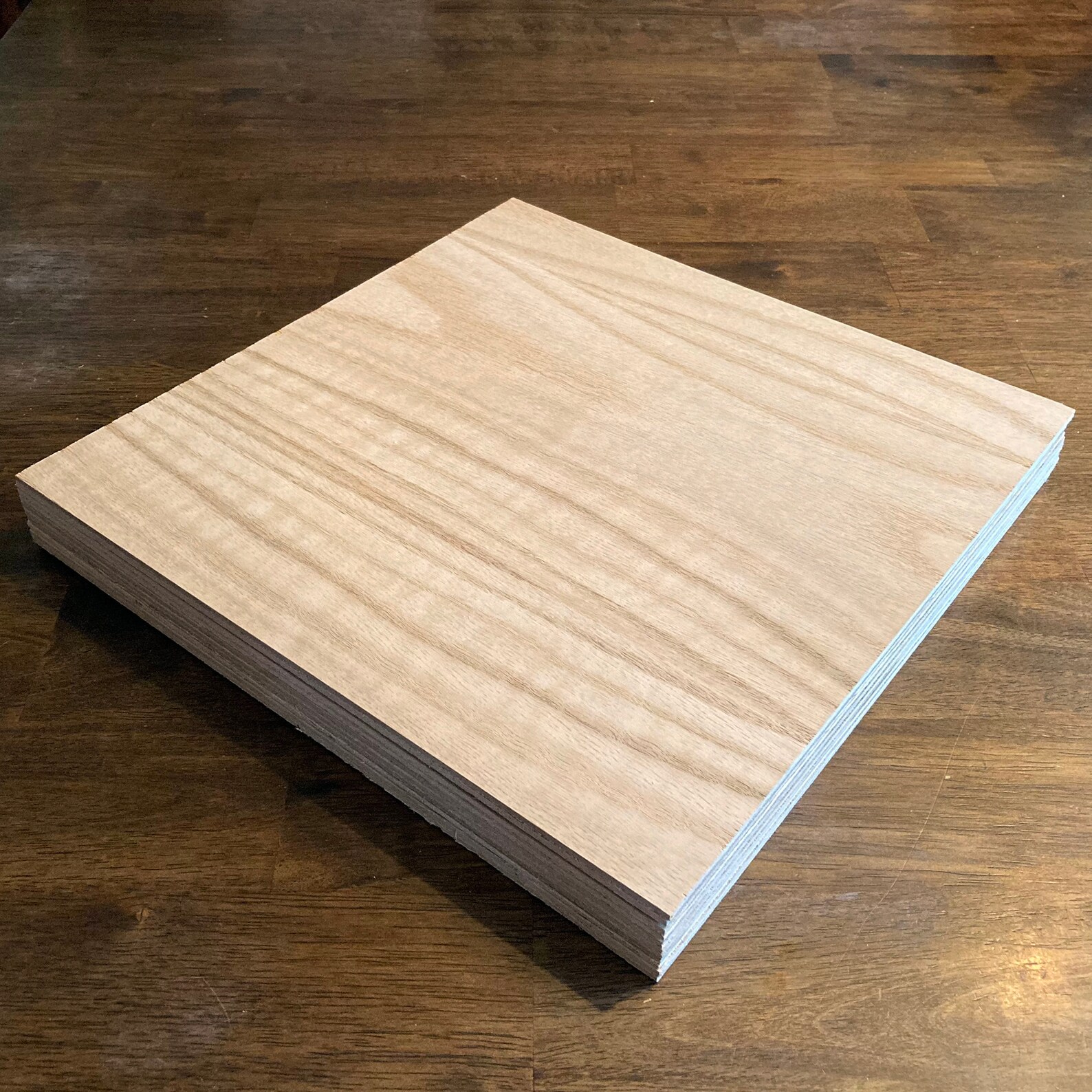 Pack de TEN Madera contrachapada de roble rojo 1/8 - Etsy España