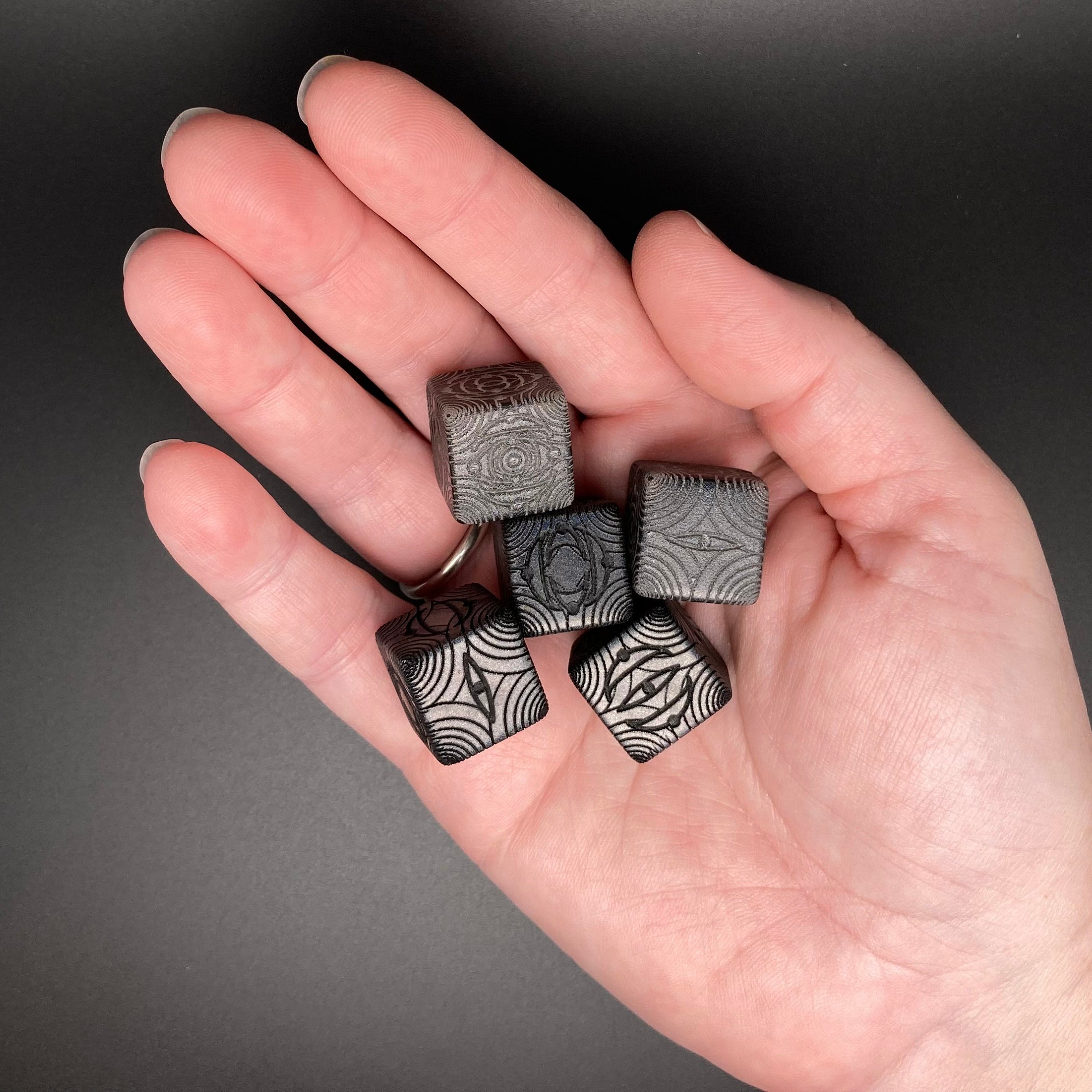 ARTIFACT Dice Black or Glow Core for Tabletop Gaming - Etsy
