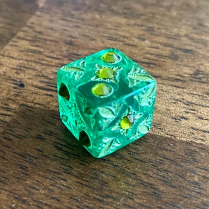 ROYALS Dice for Tabletop Gaming Ruby, Gold, or Peridot With Swarovski ...