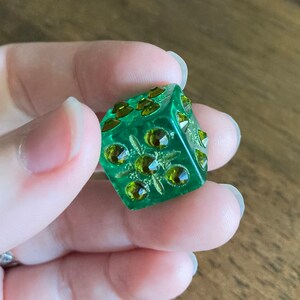 ROYALS Dice for Tabletop Gaming Ruby, Gold, or Peridot With Swarovski ...