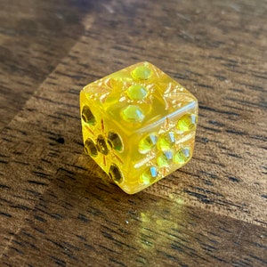 ROYALS Dice for Tabletop Gaming Ruby, Gold, or Peridot With Swarovski ...