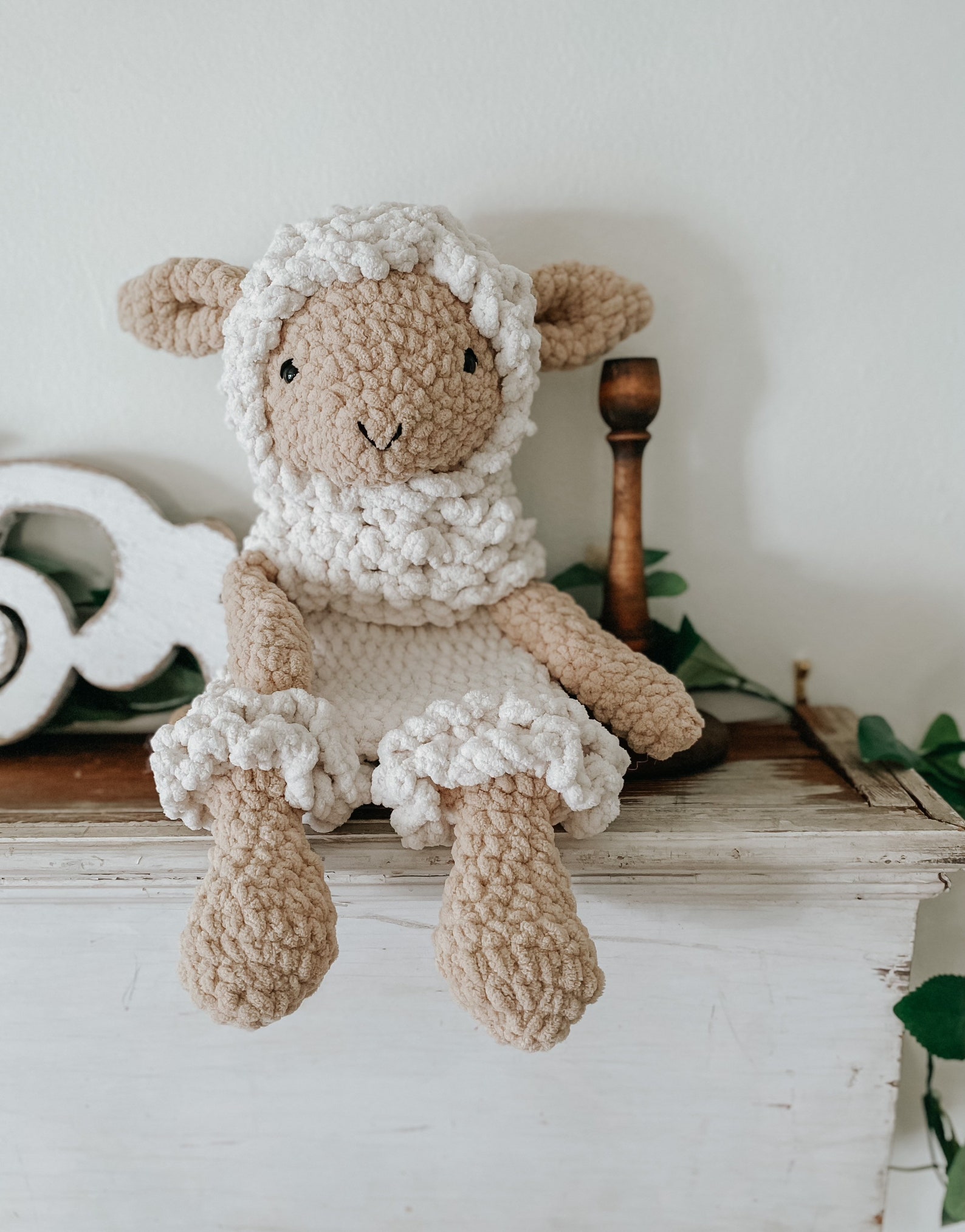 Lamb Lovey / Sheep Snuggly / Plush Sheep / Easter - Etsy