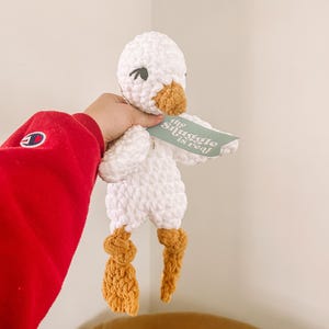 Baby Goose Lovey / Goose Snuggly / Goose Stuffie - Etsy