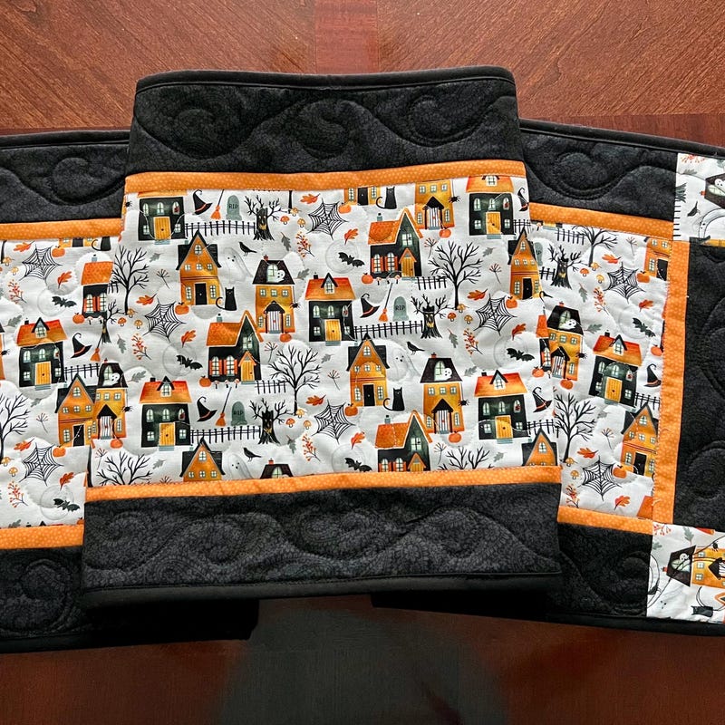 Table Runner Halloween 48 - Etsy