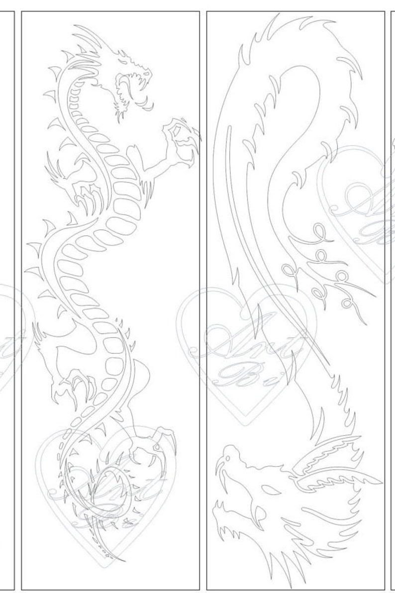 Bookmark Dragon, Bookmark, Instant Download, Birthday Activity ...