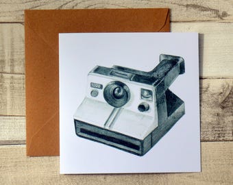 Pencil drawing card | Etsy