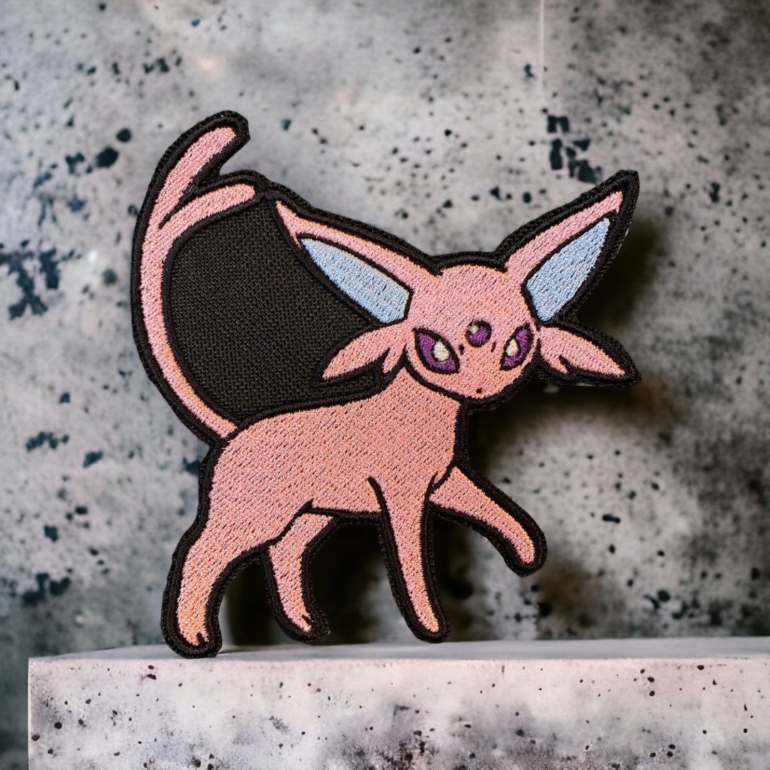 Espeon Pokémon Iron on Patch - Etsy