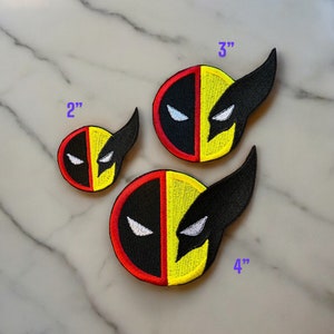 Deadpool & Wolverine Best Friends Patch Multiple Sizes - Etsy