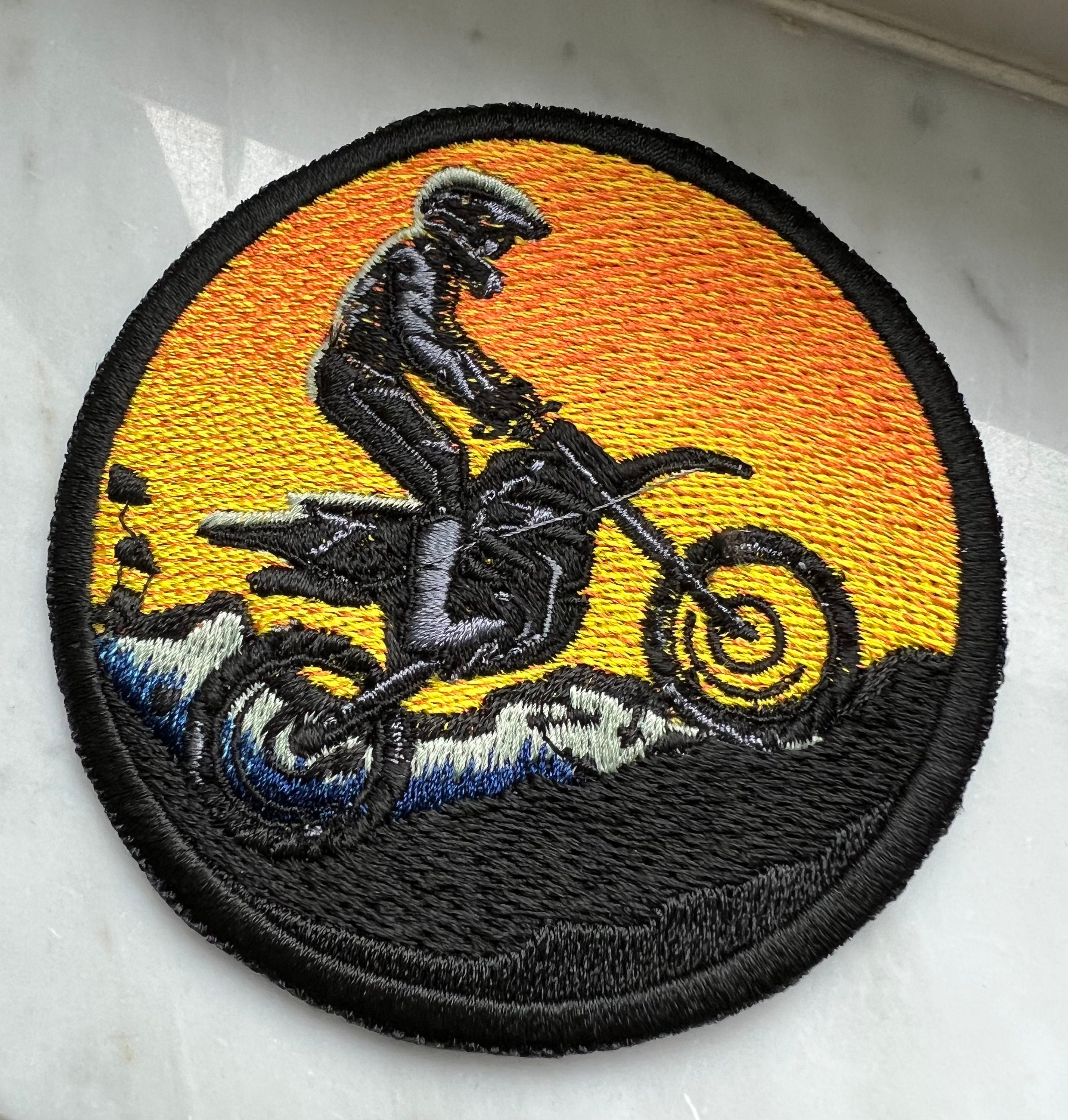 BMX Motocross Iron on Patch - Etsy