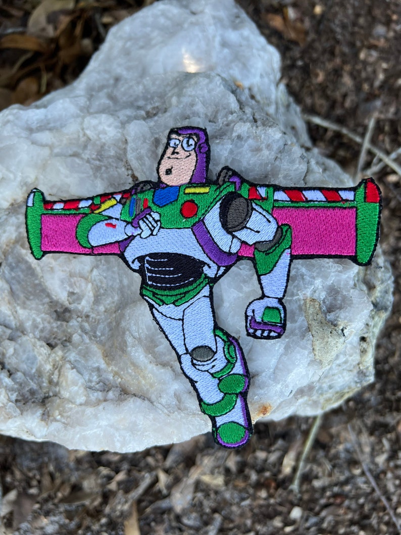 Buzz Lightyear Iron on Patch - Etsy
