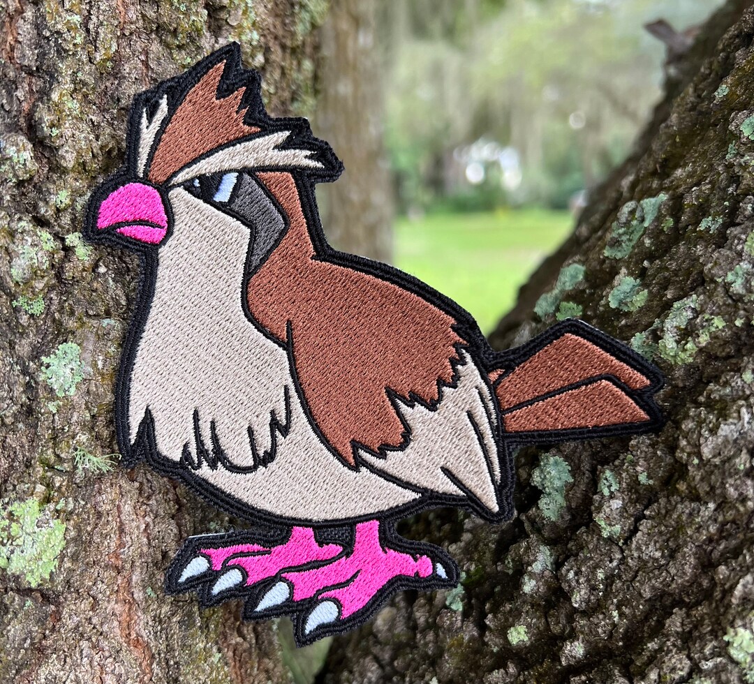 Pidgey Pokémon Iron on Patch/ Generation 1 Pokémon Patch - Etsy