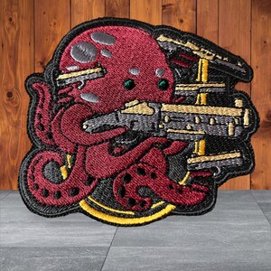 Glocktopus Starfield Patch/iron On/sew On/ Hook/ 3.54 X 4.02 - Etsy