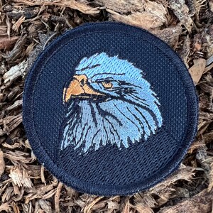 Bald Eagle Iron on Patch - Etsy