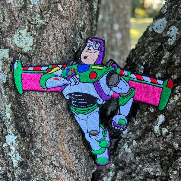 Buzz Lightyear Applique - Etsy