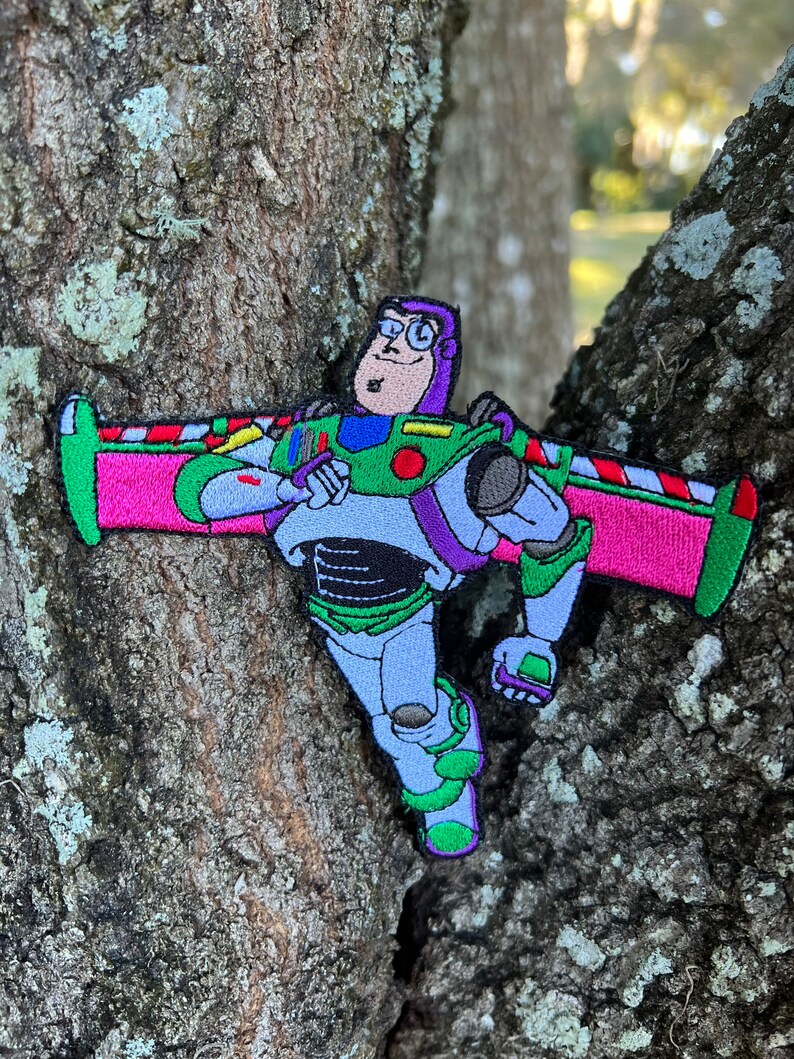 Buzz Lightyear Iron on Patch - Etsy