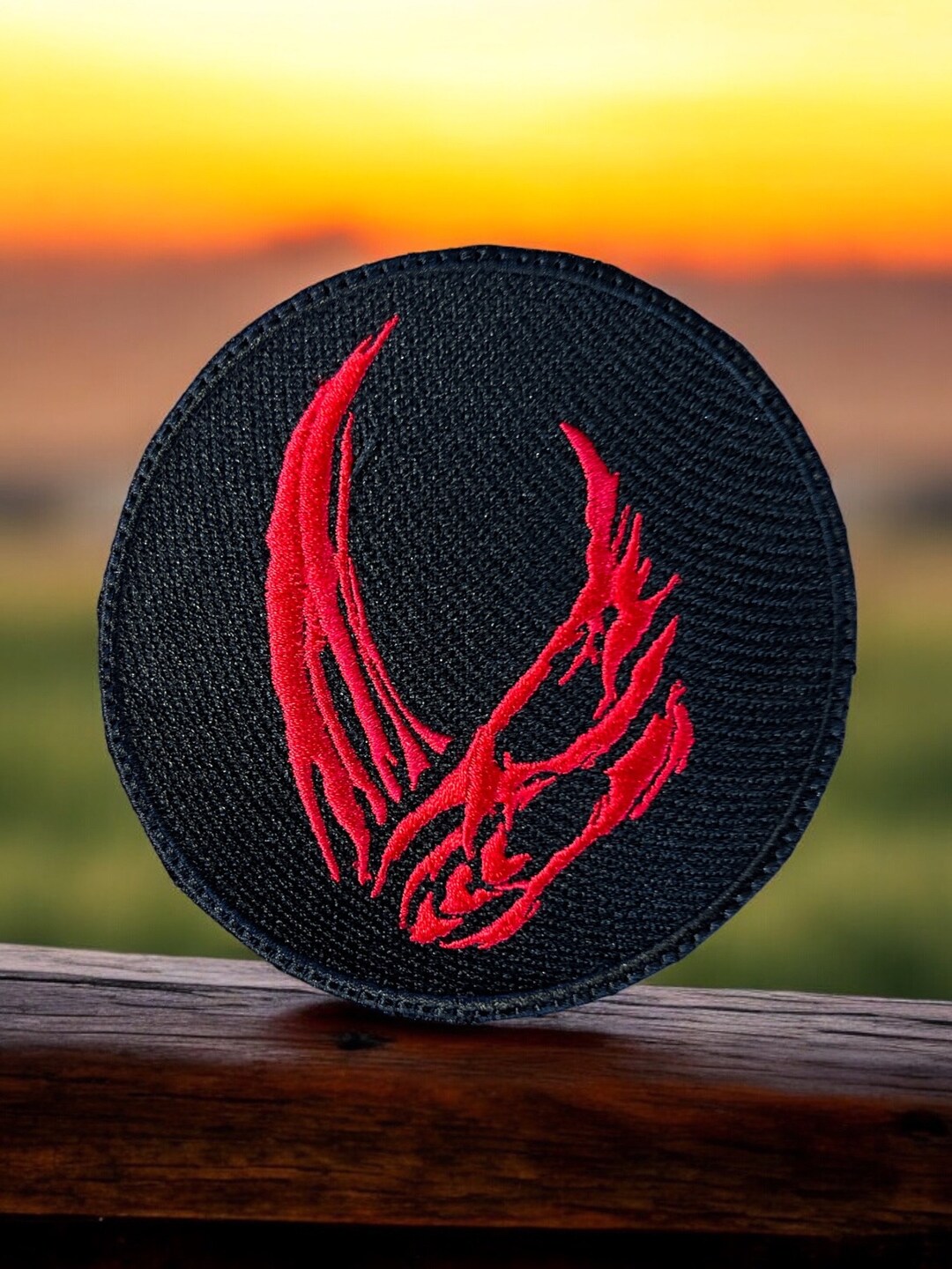 Mudhorn Patch 3, 4, 5, and 7 Sew-on, Iron-on, Hook/velcro Options - Etsy