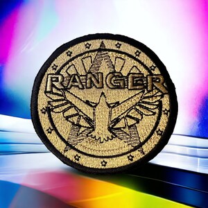 Freestar Ranger Badge Patch/starfield/ Sew On/iron On/hook 3.64 X 3.62 ...