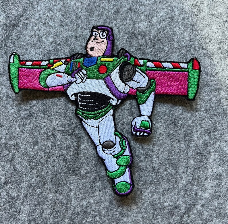 Buzz Lightyear Iron on Patch - Etsy