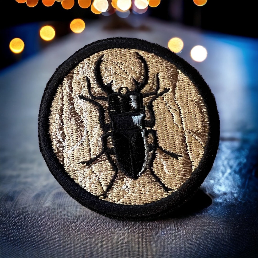Beetle Iron on Patch - Etsy