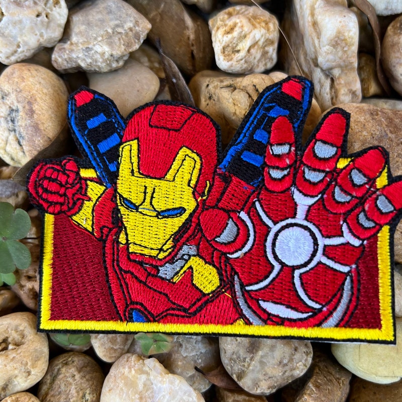 Iron Man Patch - Etsy