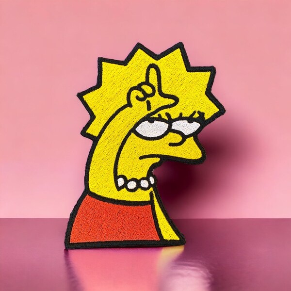 Simpsons Patch - Etsy