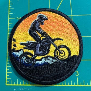 BMX Motocross Iron on Patch - Etsy