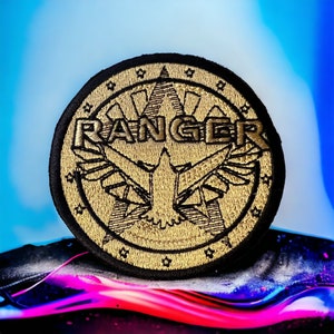 Freestar Ranger Badge Patch/starfield/ Sew On/iron On/hook 3.64 X 3.62 ...