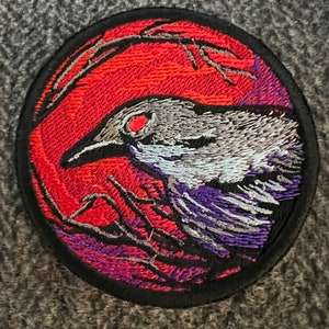 The Crow Iron on Patch - Etsy