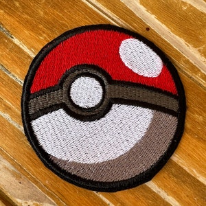 Pokémon Ball Patch Blue Jean Patch Pokémon Patch Sport Bag Patch Kids ...