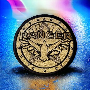 Freestar Ranger Badge Patch/starfield/ Sew On/iron On/hook 3.64 X 3.62 ...