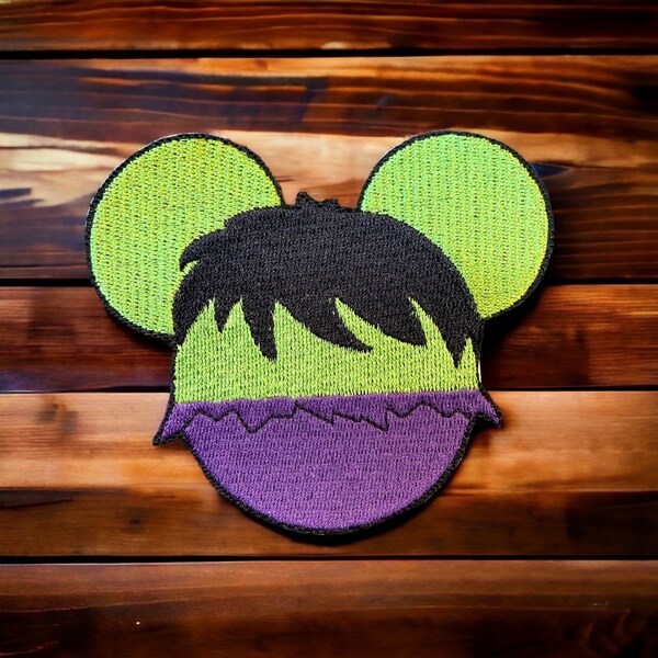 Hulk Mickey - Etsy