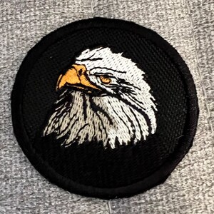 Bald Eagle Iron on Patch - Etsy