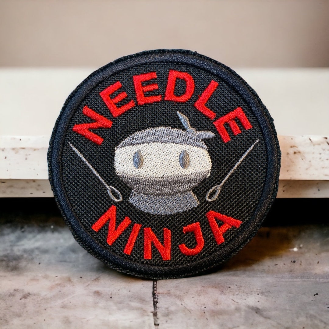 Craft Merit Badge Iron on Patch/ Needle Ninja Iron on Patch - Etsy